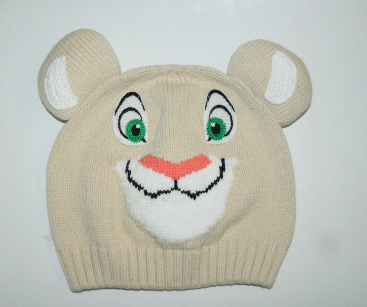 NEW DISNEY HANNA ANDERSSON DISNEY NALA LION KING SWEATERKNIT HAT CAP sz ...
