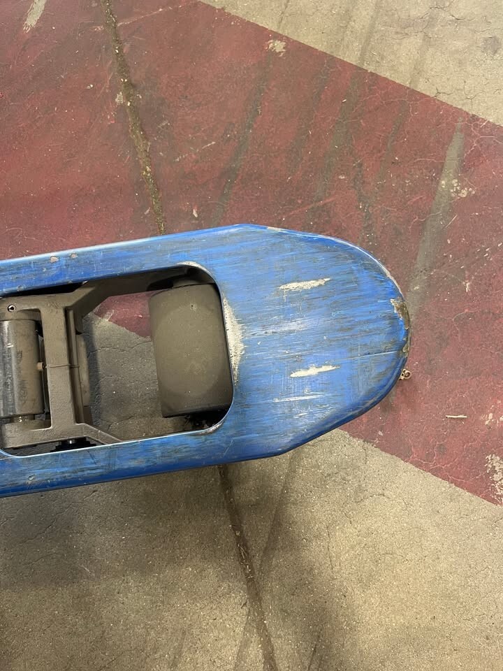 Uline Industrial Pallet Truck H-7504 - 48 x 27", Blue | eBay