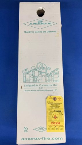 Amerex 397 Halotron 11lb Fire Extinguisher (New In Box) 06/2024 Cert ...