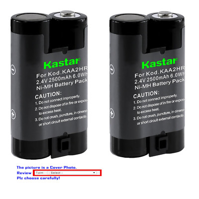 Kastar Replacement Battery for Kodak KAA2HR Kodak EasyShare DX3215 ...
