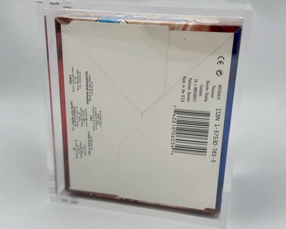 Pokemon Base Set Booster Box Green Winged Charizard - 1999 - Factory ...