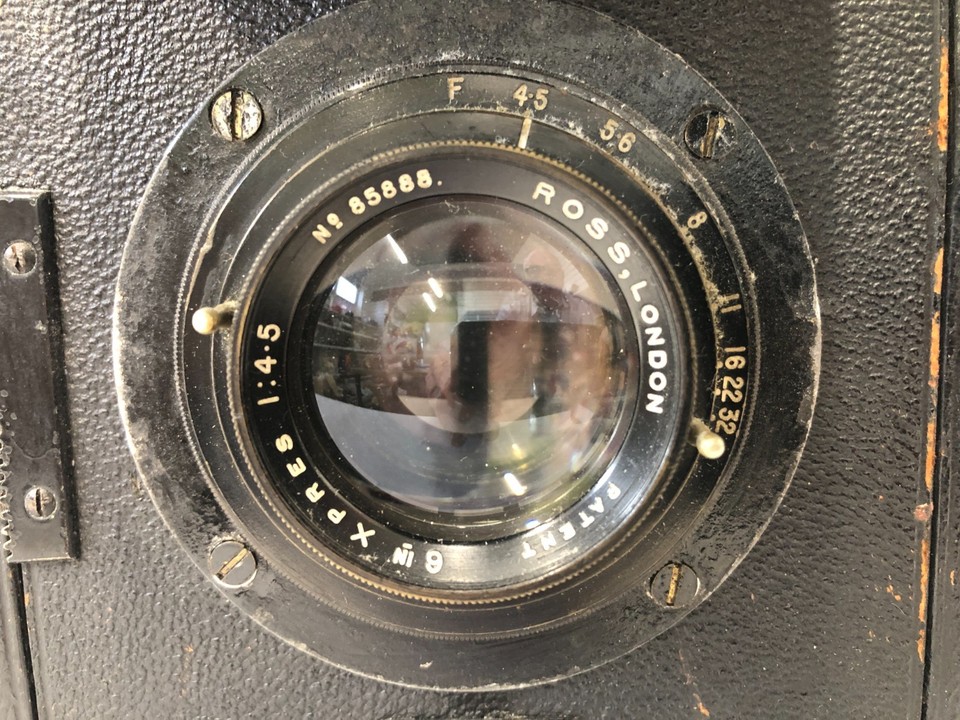 Ensign Popular Reflex, Vintage plate film camera (Mar) | eBay UK