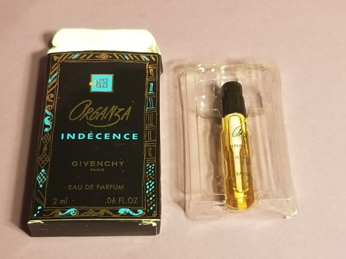 💥 ORGANZA INDECENCE Givenchy EDP Eau De Parfum Perfume .06oz / 2ml ...
