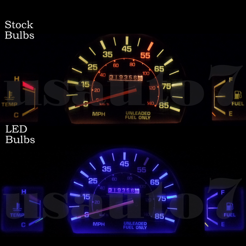 LED LIGHT BULBS For 84-89 Toyota 4Runner 1st Gen Dash Cluster Gauge ...