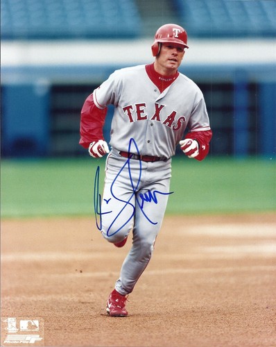 Rusty Greer Texas Rangers 8" X 10" Autographed Color Photo | eBay