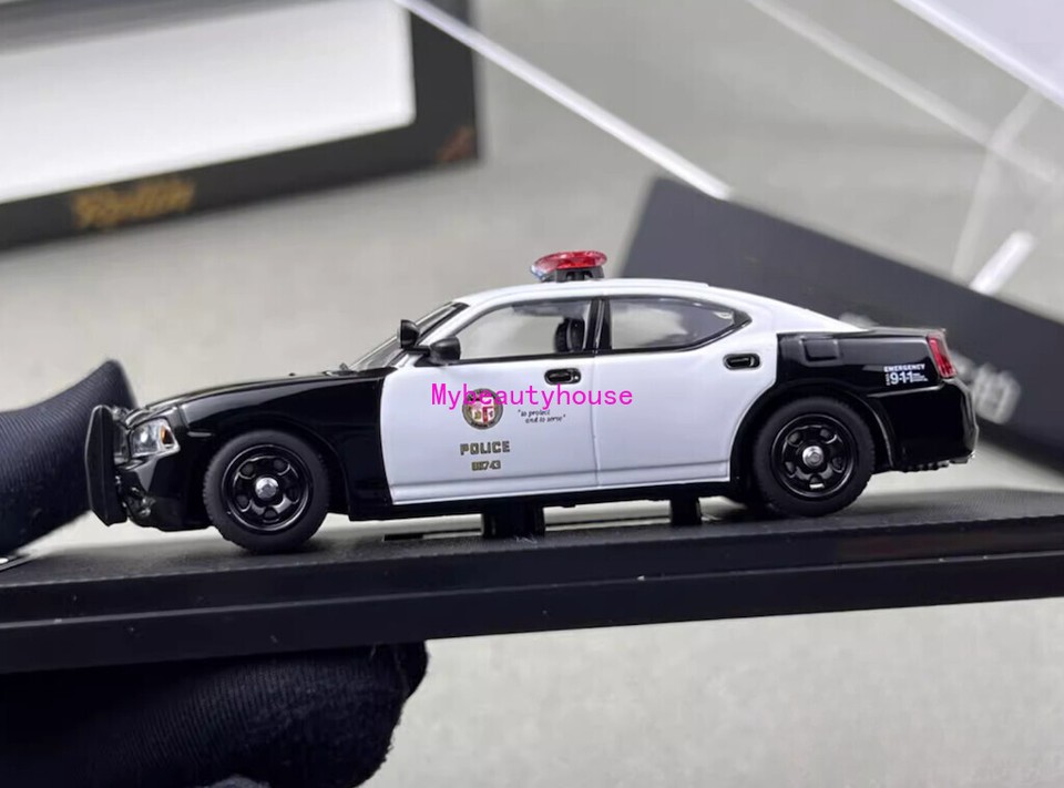 Rollin 1:64 2008 LAPD Charger Police Muscle Model Diecast Metal Car | eBay