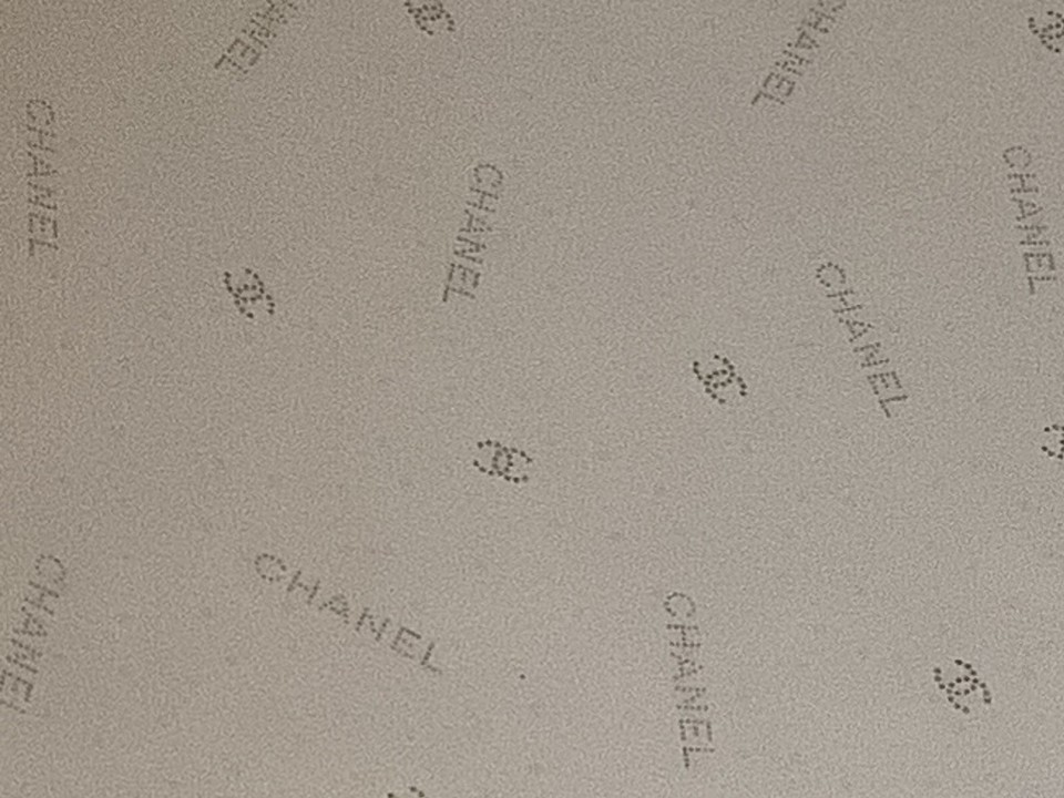 Pink Genuine Chanel Gift Wrapping Set ~ 1m X 30cm Paper Plus 2m X 1.5cm ...