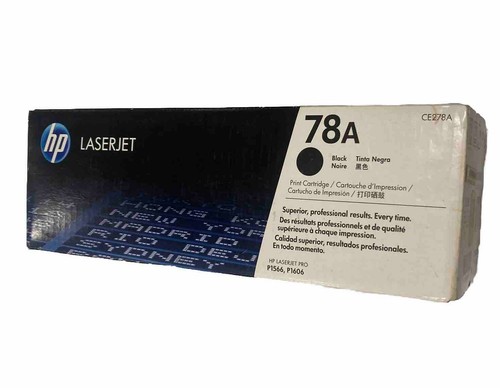 HP LaserJet CE278A Cartridge Black 78A NEW in box Sealed | eBay