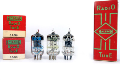 ONE 6AS6/409A HALTRON NOS Tube Röhre Valvula Valvola Valve 진공관 真空管 电子管 ...