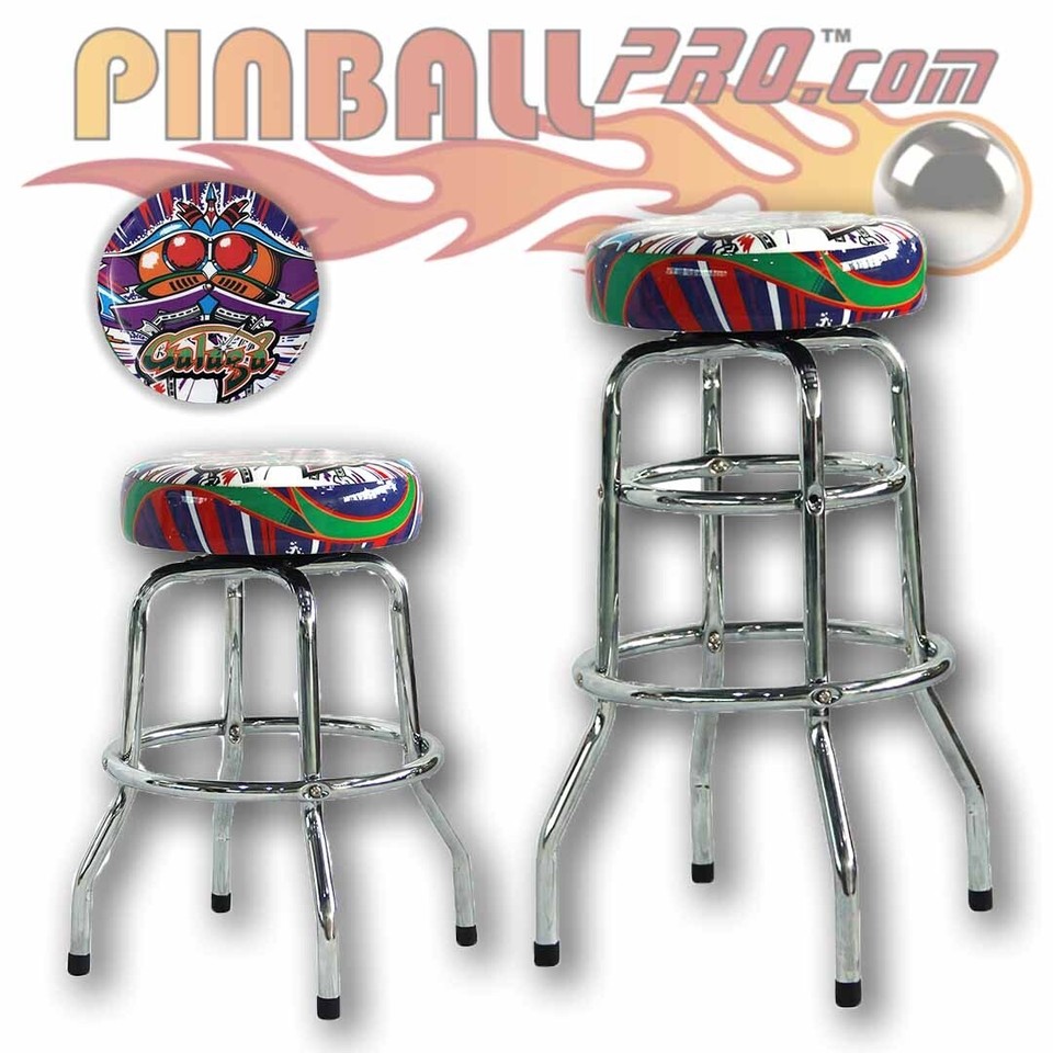 19" Galaga Swivel Stool for Arcades NIB | eBay