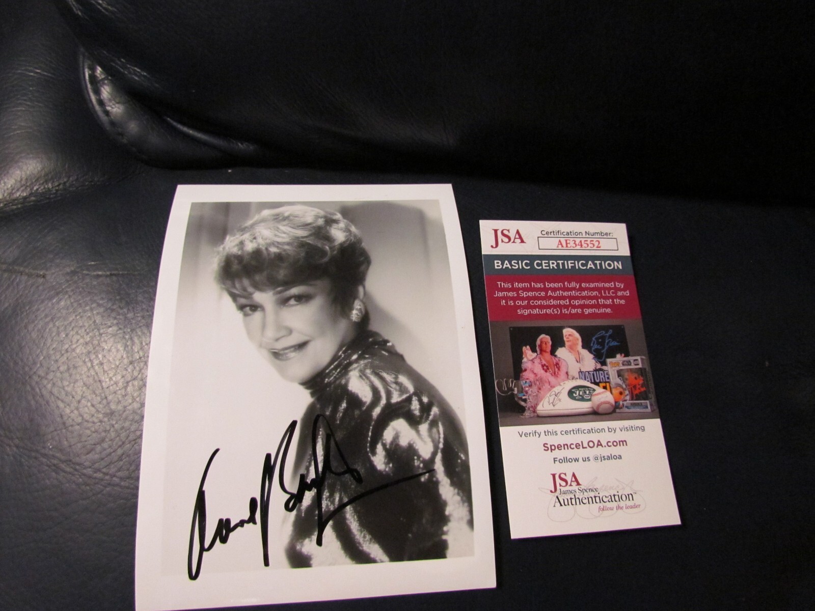 Anne Baxter Signed Photo JSA Certified | eBay