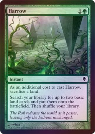 Harrow - Foil New MTG Zendikar Magic | eBay
