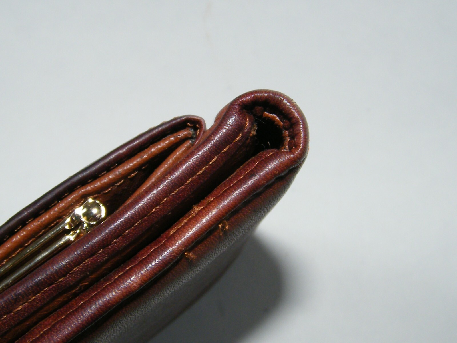 ECHT 2 PRYM GENUINE LEATHER BIFOLD WITH CHANGE HOLDER WALLET | eBay