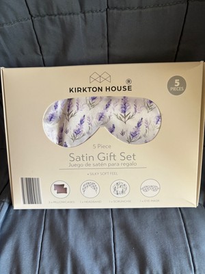 KIRKTON HOUSE ALDI 5 PIECE SATIN GIFT SET (SLEEP MASK, HEADBAND ...