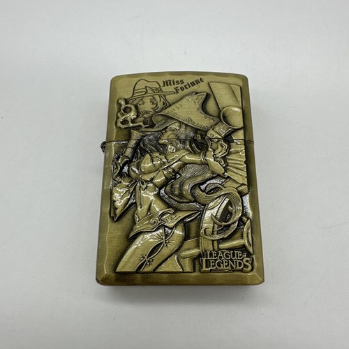 League of Legends Miss Fortune Engraved Brass Lighter NGLING Since 2011 ...