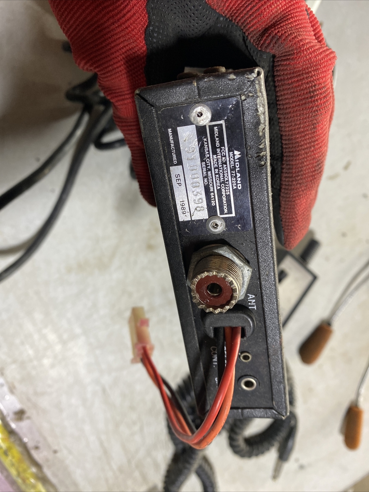 CB Motorcycle Intercom Audio System old school | eBay