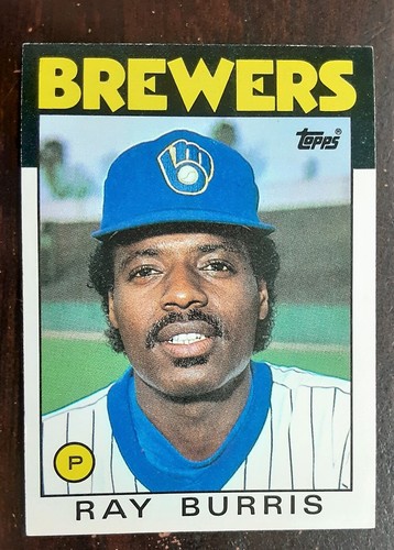 1986 Topps - #106 Ray Burris for sale online | eBay