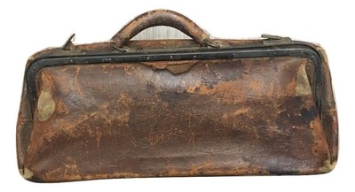 Belber Vintage Leather Doctors Travel Handbag | eBay
