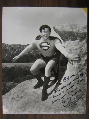 Kirk Alyn Signed Superman Authentic Autographed 8x10 Photo PSA/DNA # ...