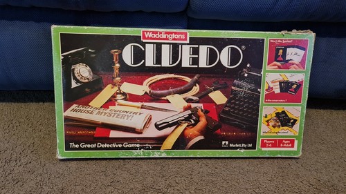 Vintage 1975 Murfett PTY LTD Cluedo Game - Waddingtons Games | eBay ...