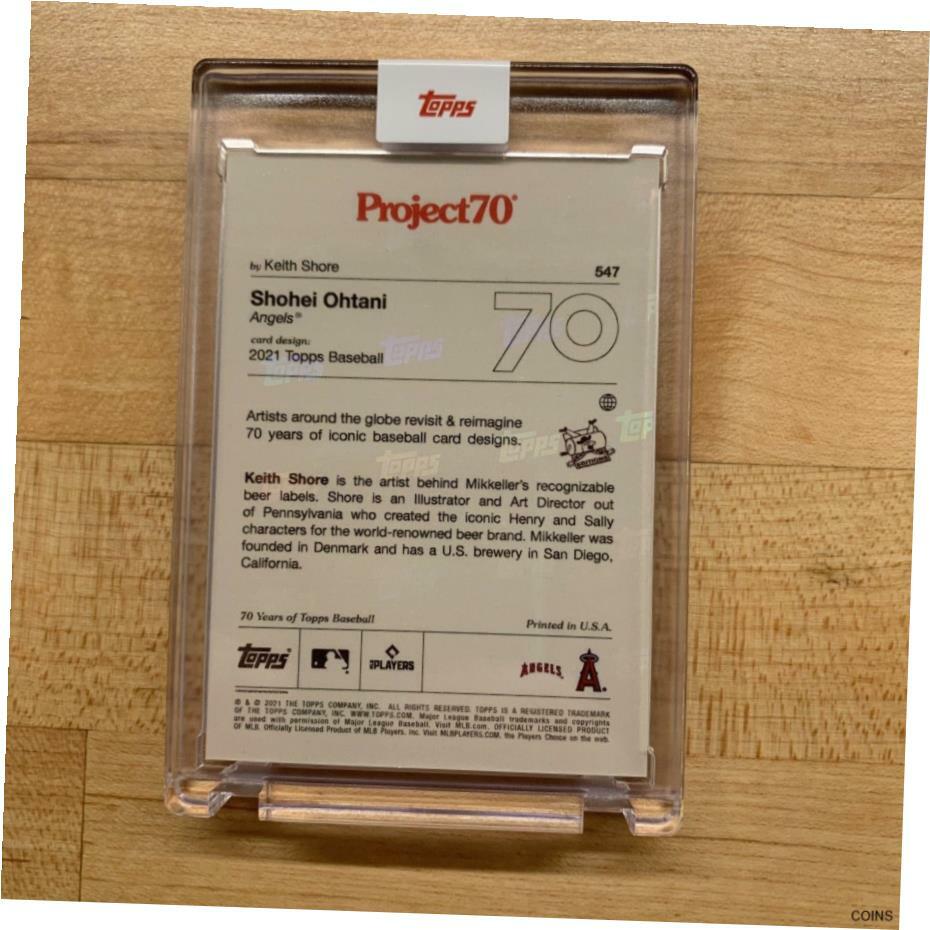 Topps Project 70 Card 547 2021 Shohei Ohtani | eBay
