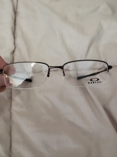 OAKLEY OX3102-0354 Men's Clubface Semi-Rimless Eyeglass Frames Pewter ...