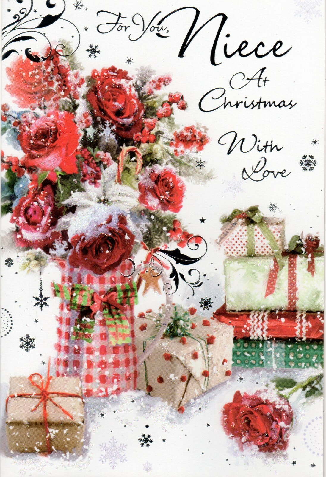 Niece Christmas Card ~ With Love To A Special Niece ~ Happy Christmas ...