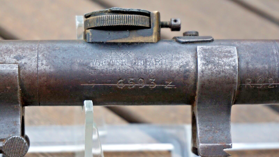 B3x Dr. WALTER GERARD Charlottenburg Gew. Nr. 6593z. R.92 STEEL SNIPER ...