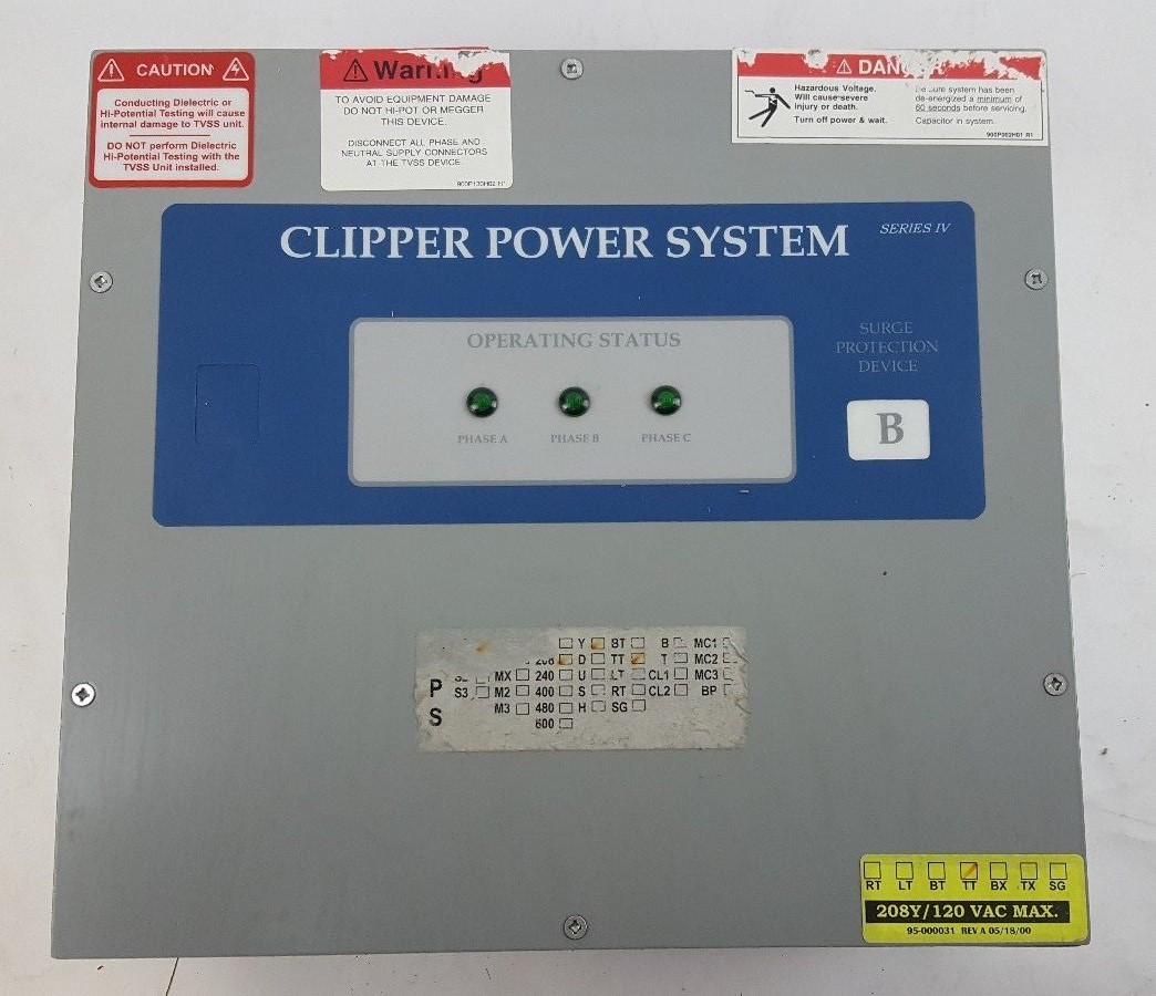 Cutler Hammer Clipper Power System CPSBX208YBTT | eBay