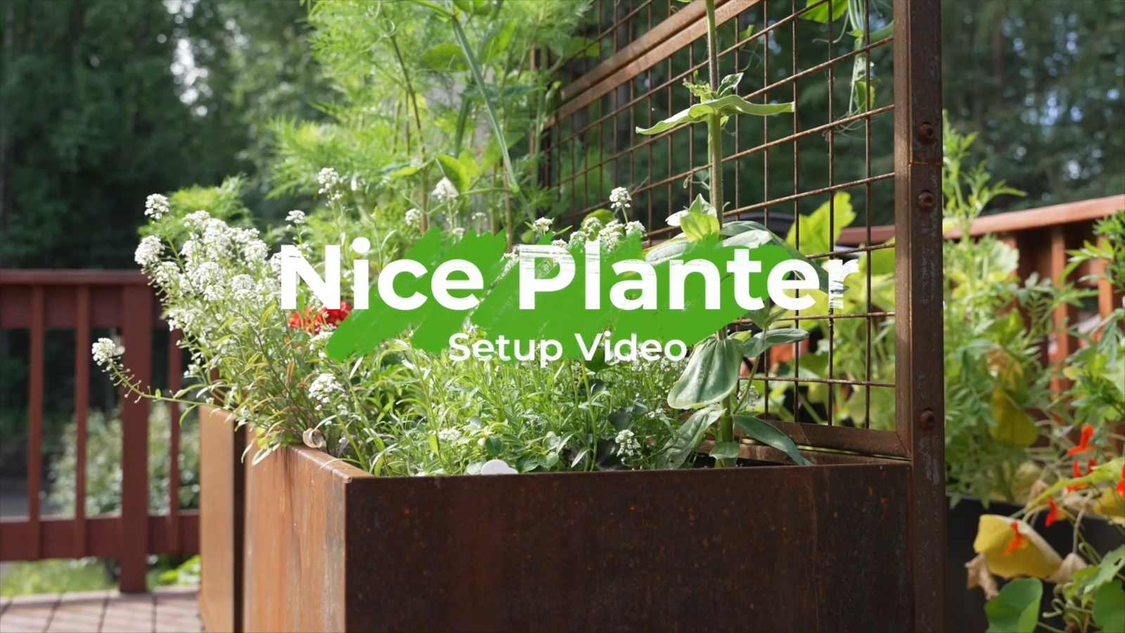 Trough Metal Corten Steel Planter Box Rust Extra Large Rectangle | eBay