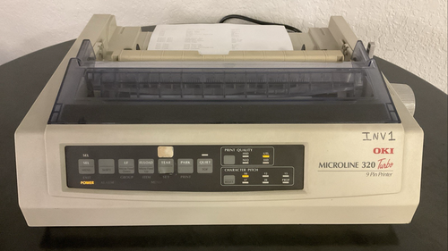 Oki MICROLINE 320 TURBO Standard Dot Matrix 9 Pin Printer - Ships Fast ...