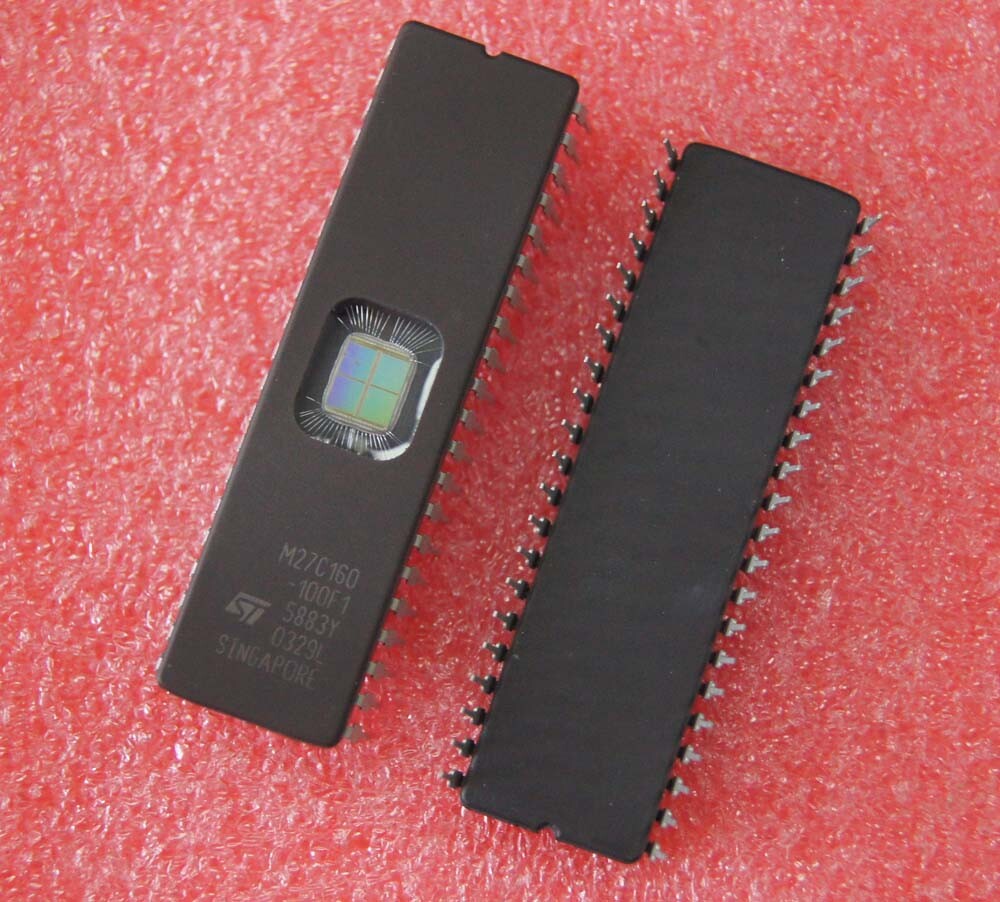 50pcs M27C160-100F1 M27C160 27C160 100NS 16M EPROM IC DIP-42 | eBay