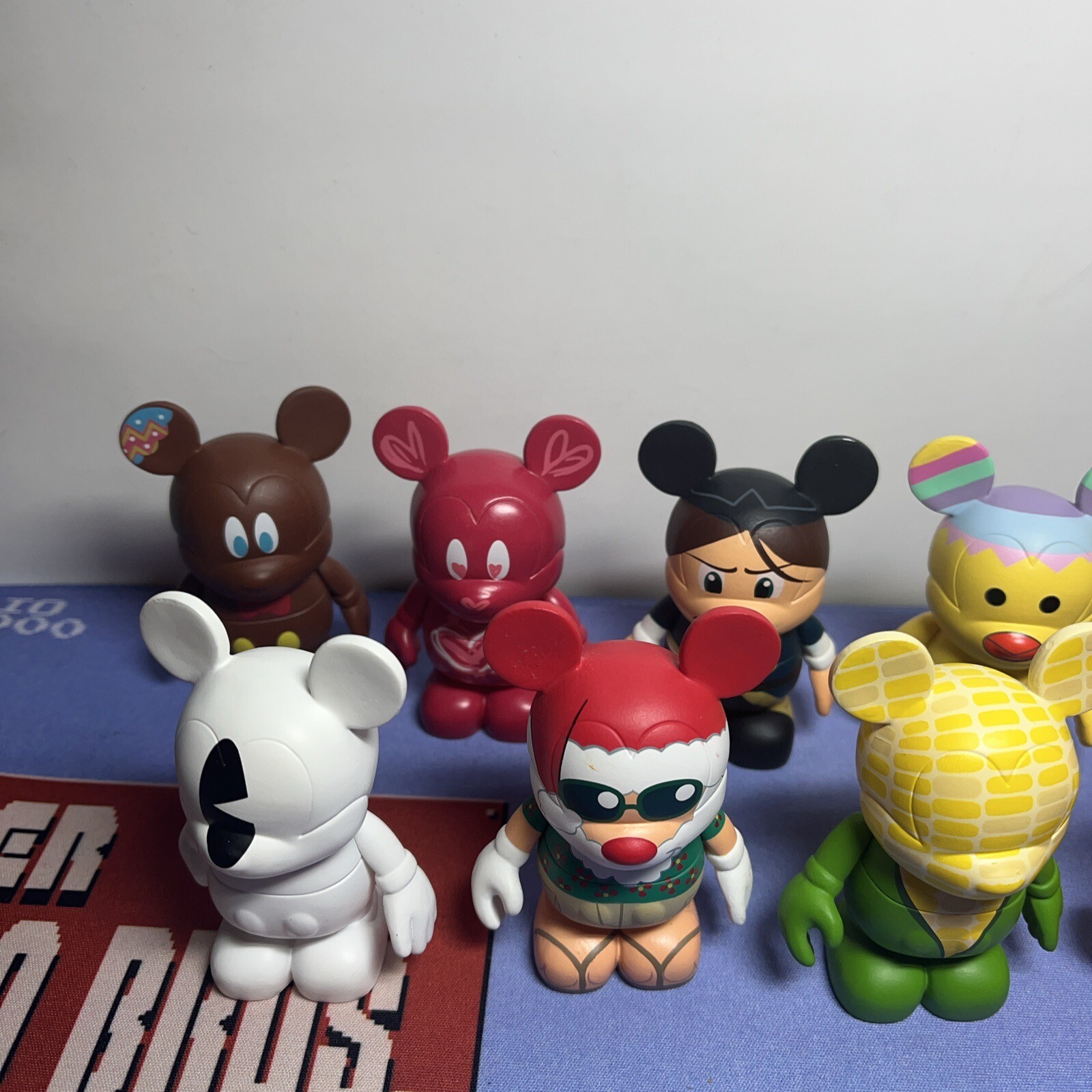 Disney Vinylmation 3'' Holiday 2 Series Full Set of 12 Figures with ...