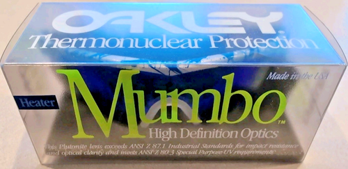 OAKLEY MUMBO M-FRAME SUNGLASSES BLUE/BLACK SPLATTER PAINT FRAME BLUE ...