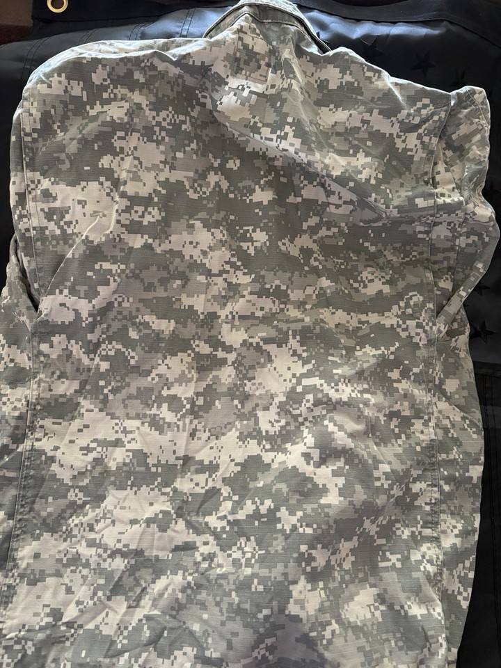 US Army ACU Jacket Large Regular NSN 8415-401-519-8599 NATO 7080/0414 ...