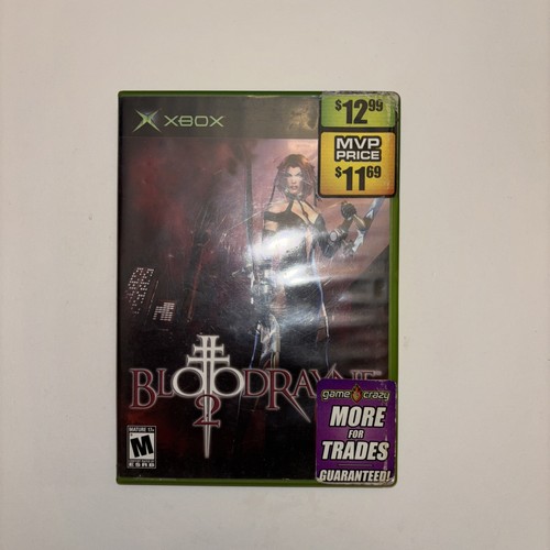 BloodRayne 2 Original Microsoft Xbox CIB Complete With Manual ...
