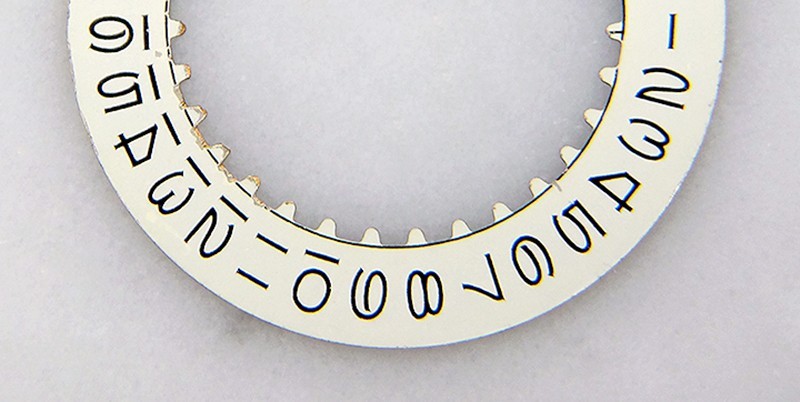 Vintage Genuine Rolex 1560 1570 Cal Gray Grey Date Disc for Submariner ...