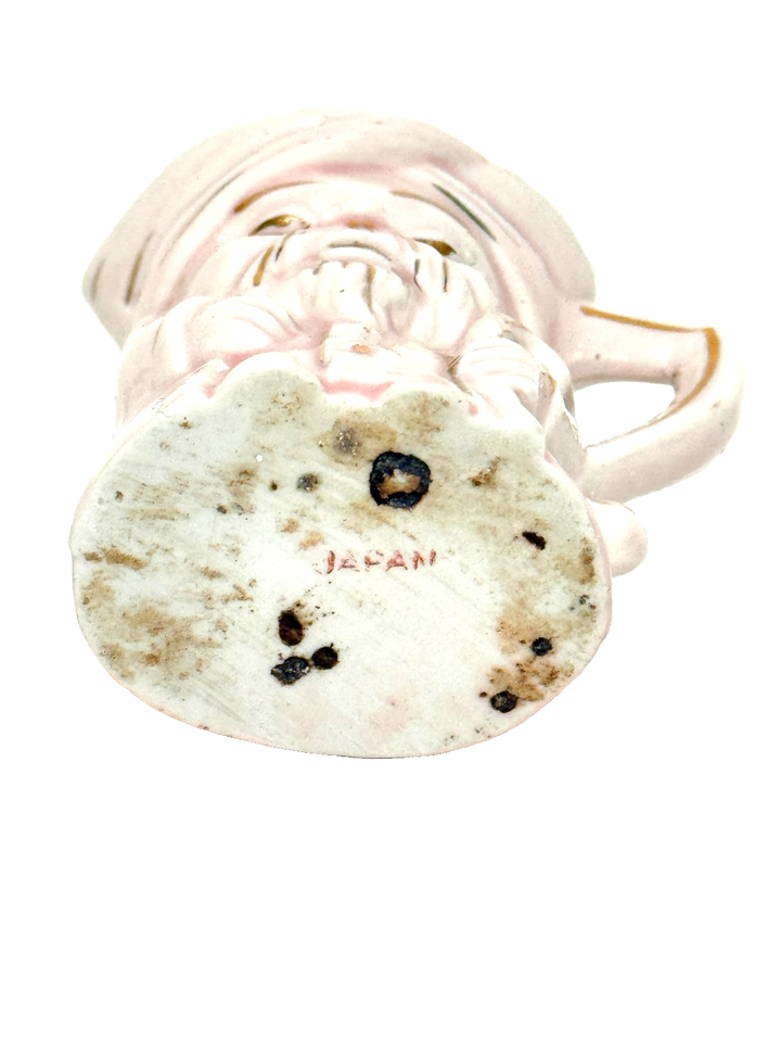 Vintage Old Man Pink Toby Mug Character Creamer Made in Japan | eBay