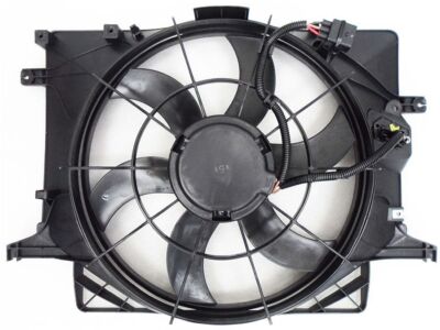 Auxiliary Fan Assembly For 2010-2012 Hyundai Genesis Coupe 2.0L 4 Cyl ...