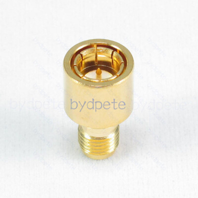 DC-12GHz SMA male quick push-on to SMA female RF adapter plug jack test ...