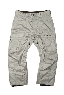 Volcom Snowboarding Pants Men’s XL Extra Large Nimbus 8000mm Lined Ski ...