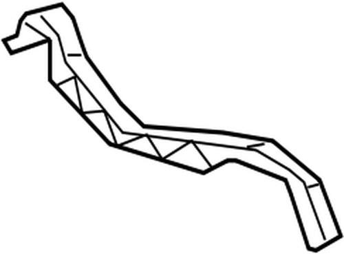 52029-42110 Toyota Reinforcement sub-assy, front bumper, upper ...