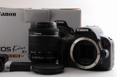 【EXCELENTE COMO NUEVO】Canon EOS Kiss X7 Rebel SL1 100D 18.0MP 18-55mm ...