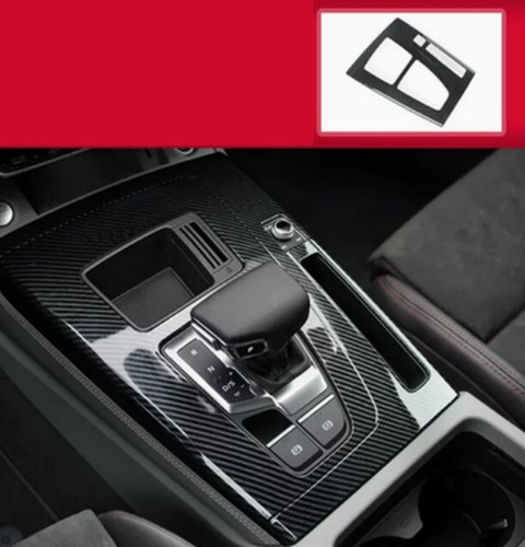 For Audi Q5 SQ5 2021-2023 Carbon Fiber ABS Central Console Gear Shift ...