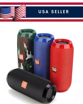 Wireless Portable Bluetooth Speaker Ear Boom Sound Speaker TG117 USB/TF ...