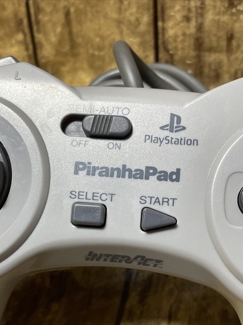 Piranha Pad PS1 PlayStation 1 Turbo Wired Controller Interact ...