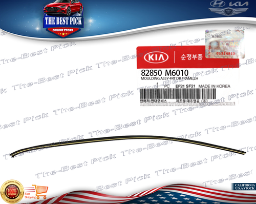 ⭐GENUINE⭐ Front Door Frame Molding LEFT For 2019-2023 Kia Forte ...