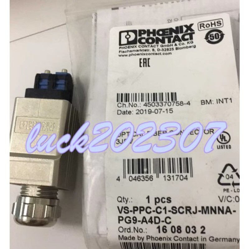 1PC Phoenix VS-PPC-C1-SCRJ-MNNA-PG9-A4D-C 1608032 connector#TX | eBay