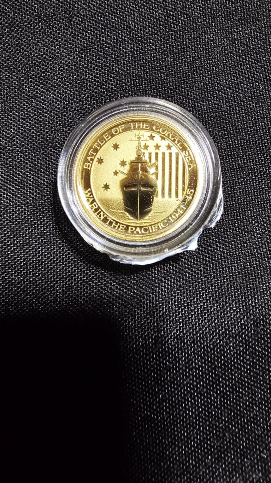 1/10 oz Australian Battle Of The Coral Sea Gold Coin 2014 | eBay