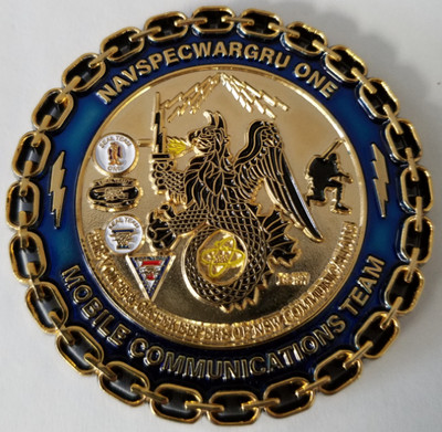 USN US Navy SEAL CPO Chief NAVSPECWARGRU One Moblie Communications Team ...
